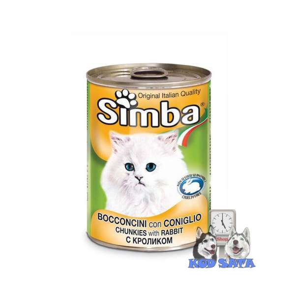 Simba Konzerva Za Mačke Zečetina 24x415g