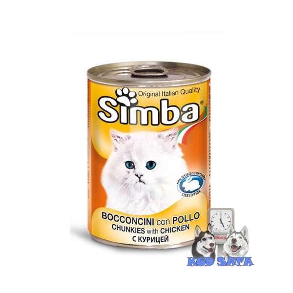 Simba Konzerva Za Mačke Piletina 24x415g