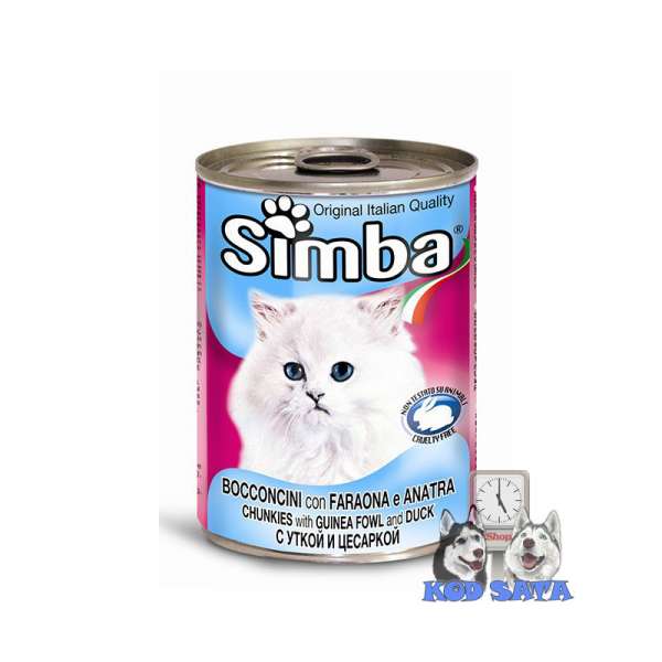 Simba Konzerva Za Mačke Pačetina i Fazan 24x415g