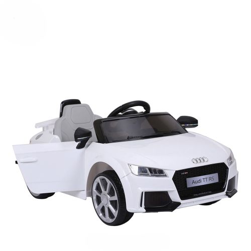 Licencirani dečiji automobil na akumulator AUDI TT Roadster(12V),LED Svetla(SM-24007) Bela