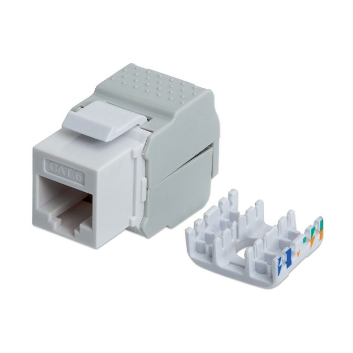 Modul RJ45 Intellinet 167062 Cat6/tool-less/568B 2-1/beli