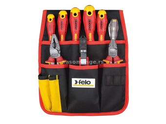 Felo Set alata za električare Ergonic VDE SL/PH 41399504 9 kom u torbi za pojas