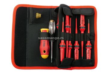 Felo Set dielektrični alata Belt Bag E-Smart slim VDE SL/PH/PZ/TX 06381204 12 kom