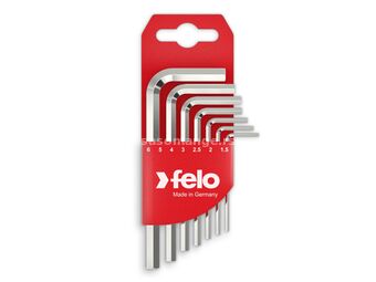 Felo Set kratkih šestougaonih L-ključeva HEX 1/5-6/0 mm 34500711 7 kom