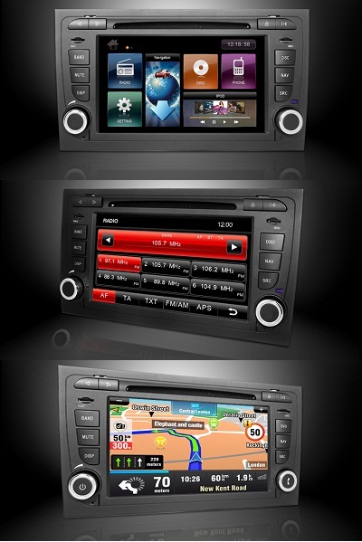 AUDI A4 (2002-2007) TIPSKA 2-din MULTIMEDIA DYNAVIN DVN-A4 (plat