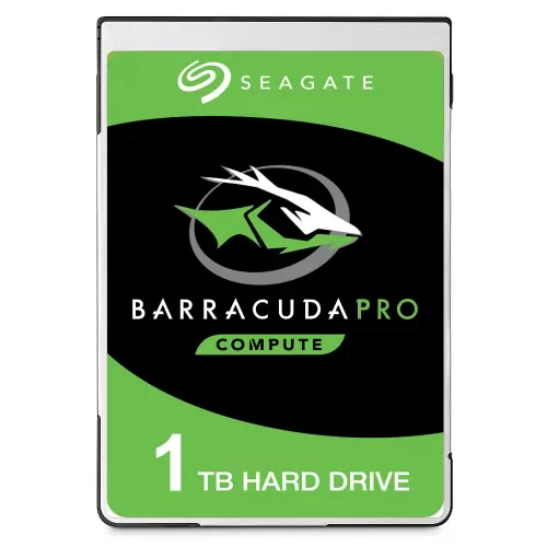 Seagate 1TB BarraCuda Pro Hard disk Interni 2.5″ SATA 6 Gb/s 128MB 7200rpm Model ST1000LM049