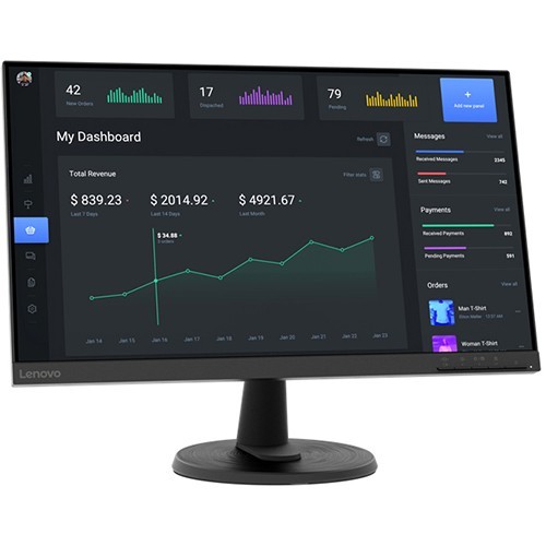 Lenovo D24-45 monitor 23.8″ FHD 75Hz | 67A4KAC6EU