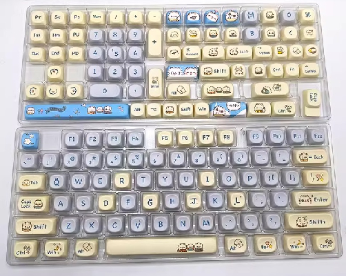 Set kapica za tastature, 125 komada, PBM, XDA profil, Animal Party