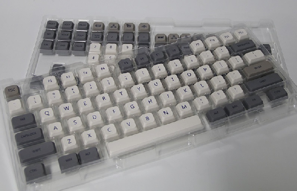 Set kapica za tastature, PBM, XDA profil, 125 komada, Engleski, standardni