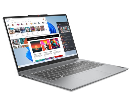 Lenovo ideapad 5 2in1 14iru9 dos/14" wuxga/5-150u/16gb/1tb ssd/fpr/backlit srb/sivi laptop ( 83DT002KYA )