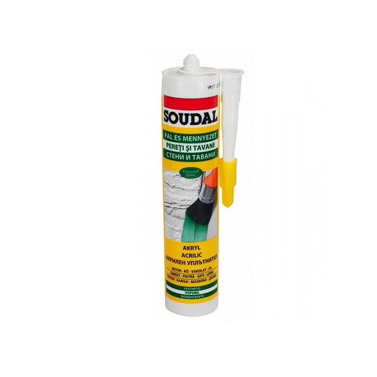 SOUDAL AKRILNI KIT 280ml beli