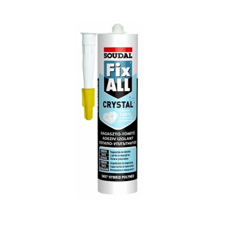 SOUDAL FIX ALL CRYSTAL 290ml