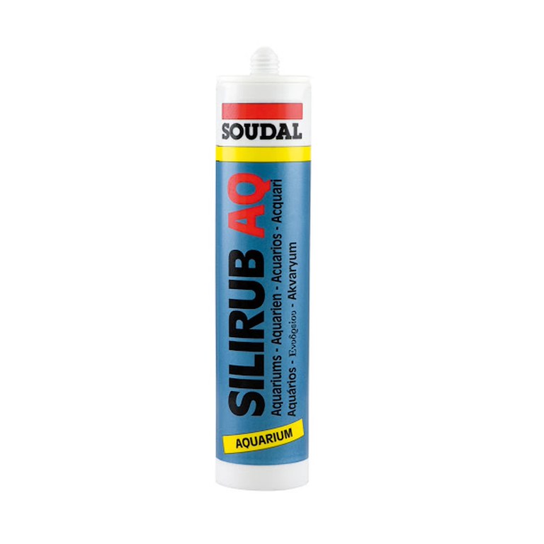 SOUDAL SILIRUB AQ TRANSPARENTNI 280ml