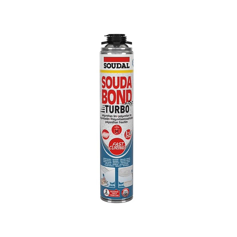 SOUDAL SOUDABOND TURBOGUN 750ml