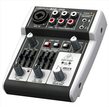 NOVO Behringer Xenyx 302USB - Mikseta