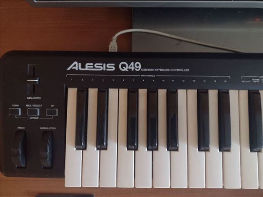 Alesis Q49 Midi kontroler + M Audio Profire 610