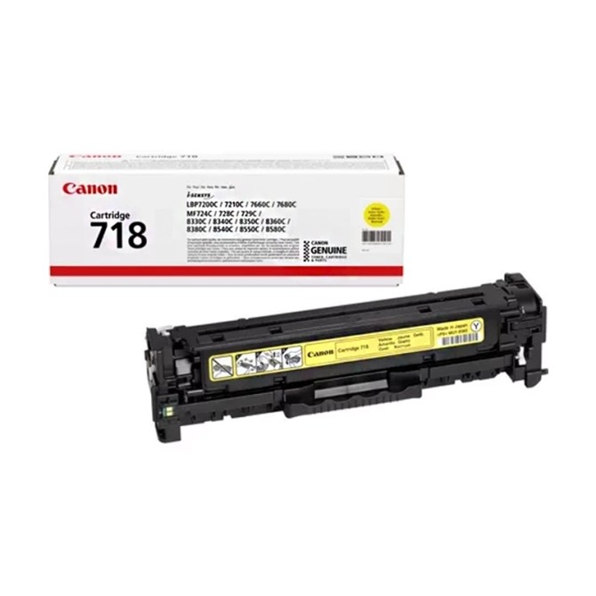 Canon CRG-718 ORIGINAL Y (žuta) Toner