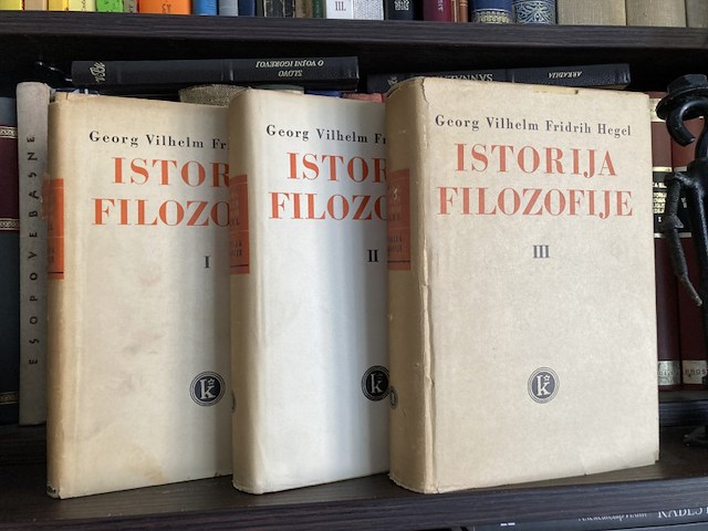 Hegel ISTORIJA FILOZOFIJE 1-3