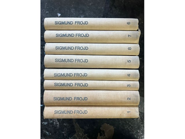 Sigmund Frojd komplet 1-8 izabrana dela