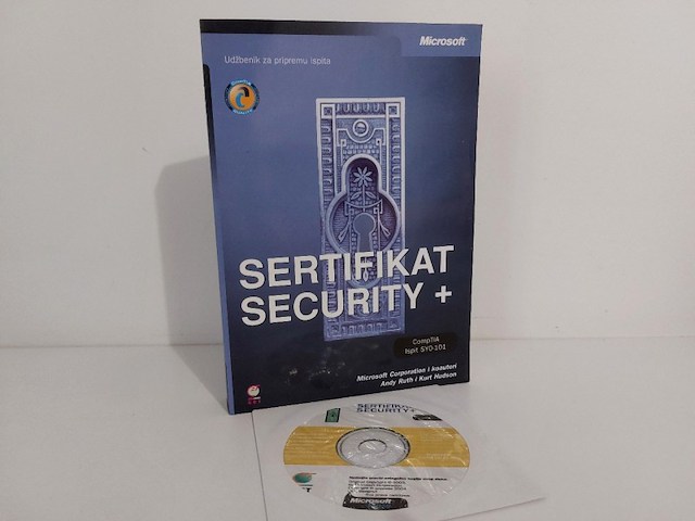 Sertifikat Security + udžbenik za pripremu ispita +CD