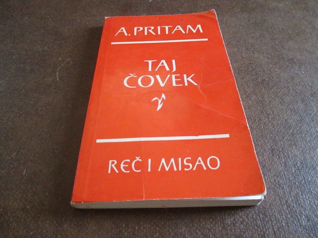 TAJ ČOVEK / Amrita Pritam