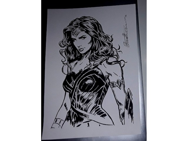 Crtez A4 - Wonder Woman