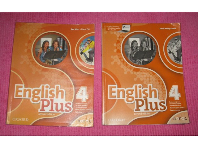 ENGLESKI JEZIK 8. ENGLISH PLUS 4. KOMPLET