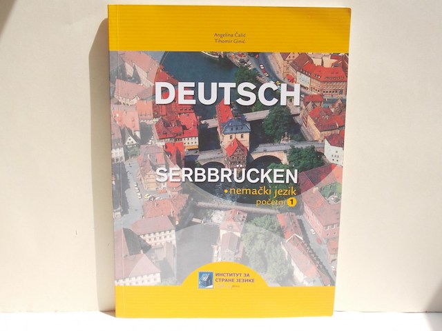 Deutsch Serbbrucken nemački jezik početni 1 Institut