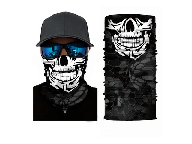 Bandana Marama maska, skull