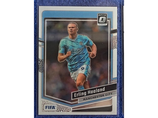 2023/24 Donruss Soccer Erling Haaland Optic