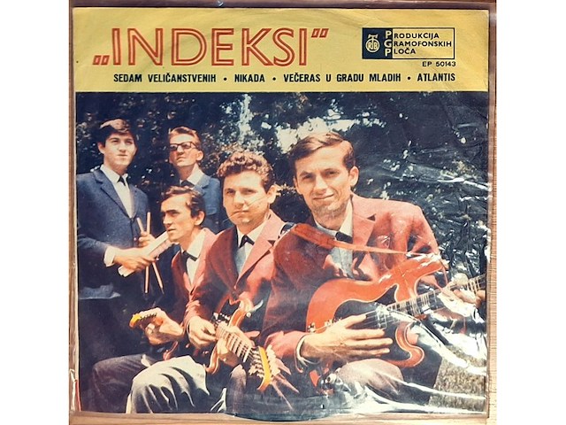 EP INDEXI - Sedam veličanstvenih (1966) 2. press, VG+