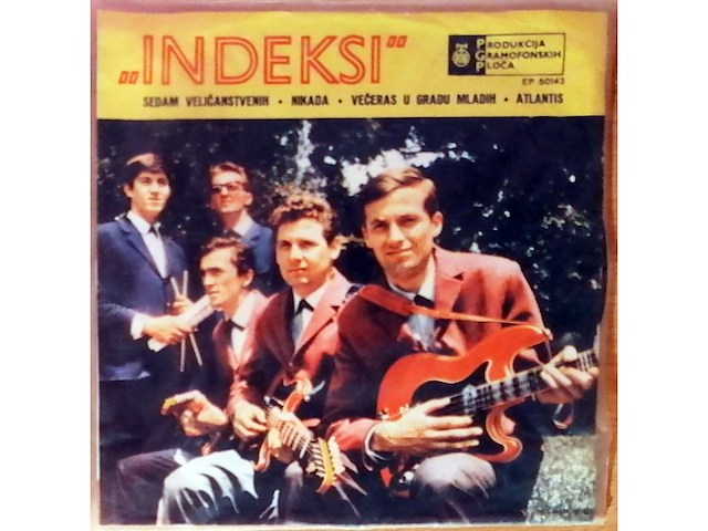 EP INDEXI - Sedam veličanstvenih (1966) 1.pres, ODLIČNA