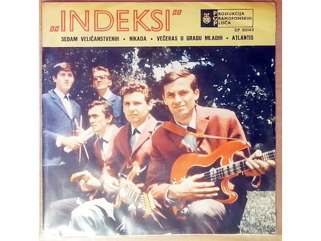 EP INDEXI - Sedam veličanstvenih (1967) 5.pres, ODLIČNA