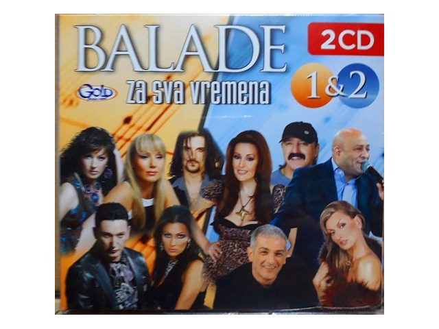 Balade za sva vremena 1&;2 2CD u Foliji