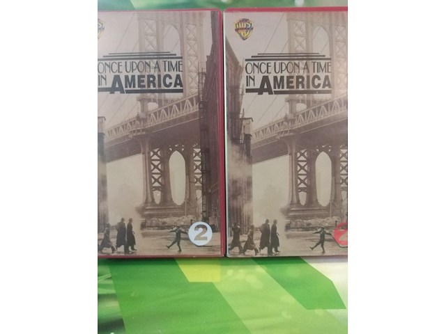 Bilo jednom u Americi - Robert De Niro / 2 VHS /