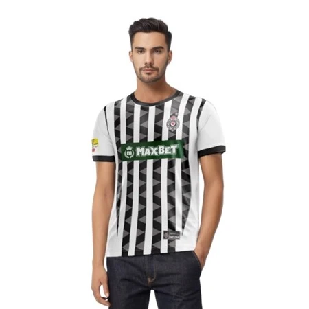 FK PARTIZAN DRES 24/25 DOMACI CRNO BELI REPLIKA