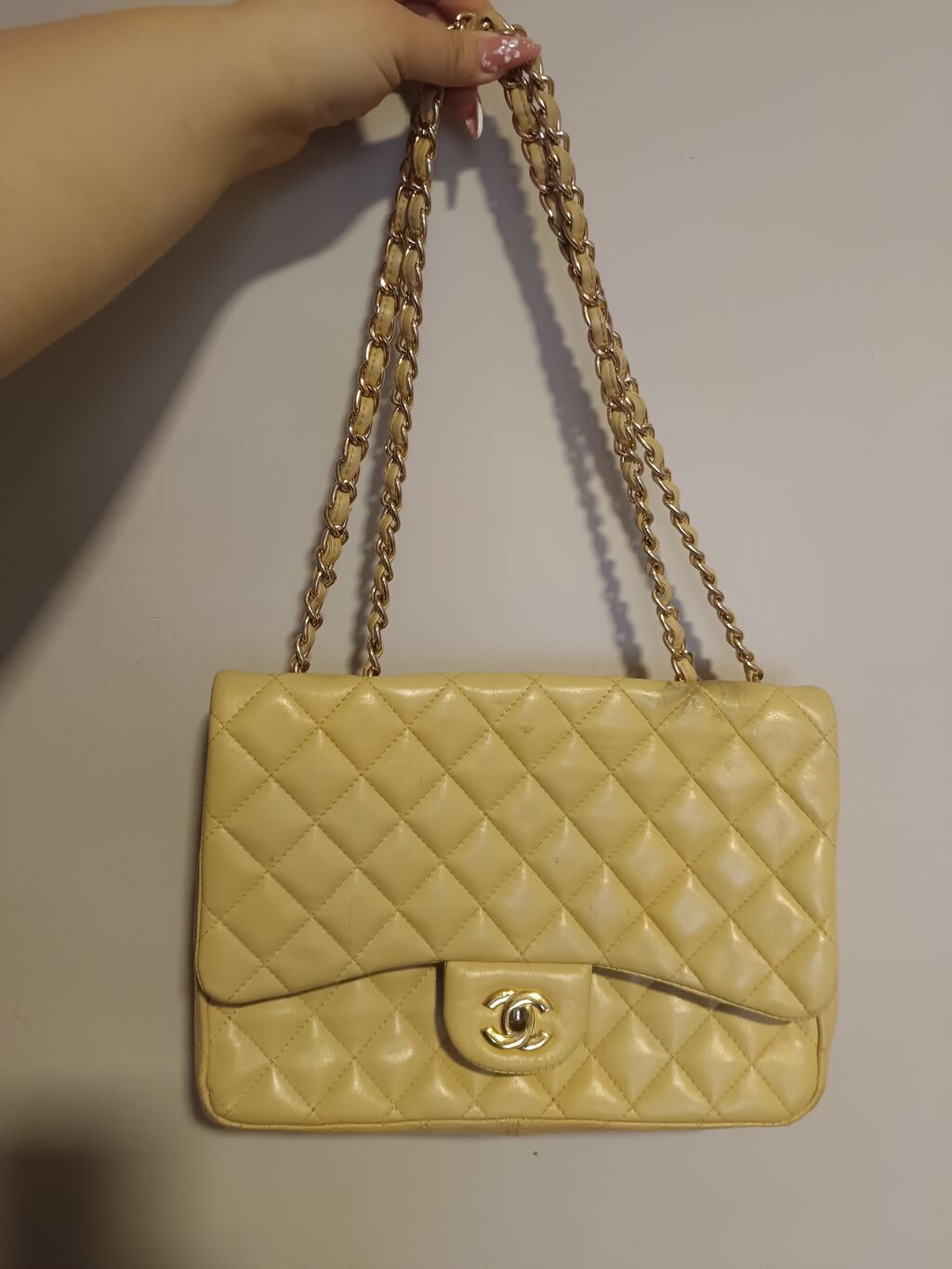 Elegantna torbica, Chanel, Materijal: Koža