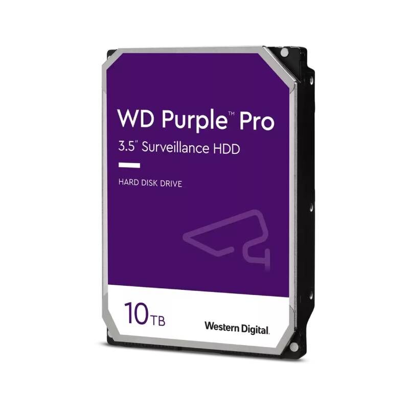 WD 10TB 3.5" SATA III 256MB 7.200rpm WD101PURP Purple Pro hard disk