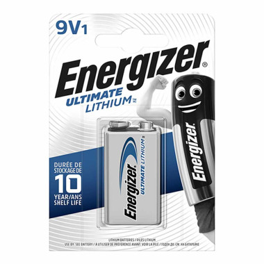 Energizer Ultimate 9V litijumska baterija