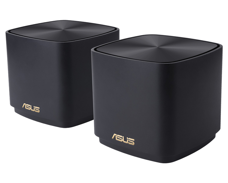 ASUS ZenWiFi XD4 PLUS (B-2-PK) Gigabit Wi-Fi 6 mesh ruter crni