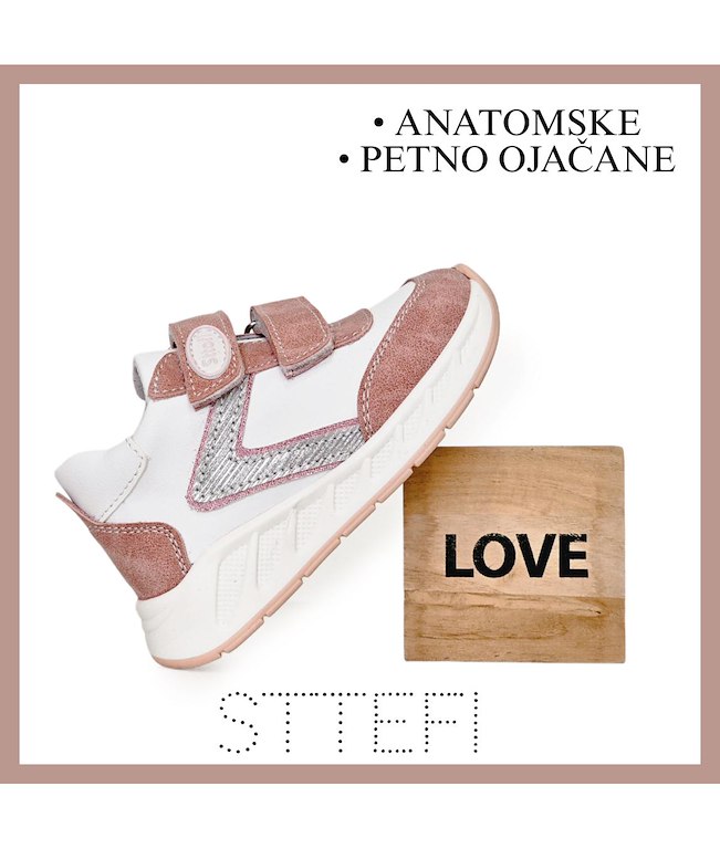 STTEFI PATIKE - GIRLY / ROSA