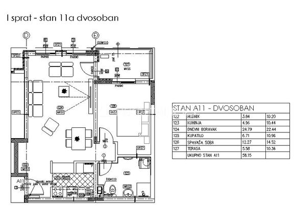 Prodajemo nov stan, 55m2, Mirijevo, Rudi Čajaveca