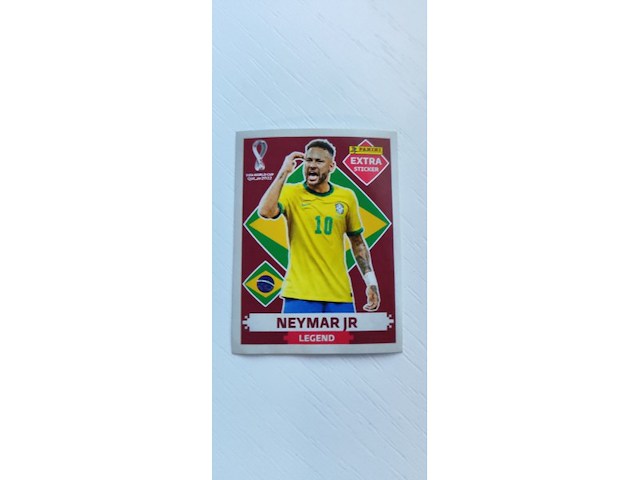 Panini FIFA 2022 Extra sticker Neymar Jr.