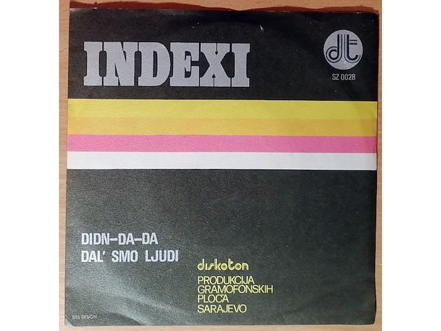 SP INDEXI - Didn-Da-Da (1974) 2. press, PERFEKTNA