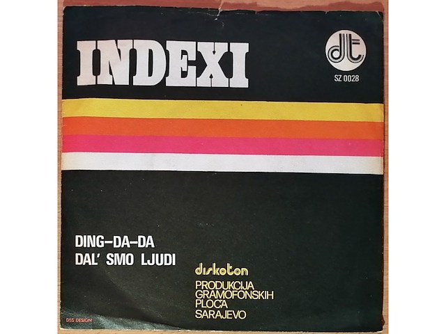 SP INDEXI - Didn-Da-Da (1974) 1. press, MISPRINT, RETKO