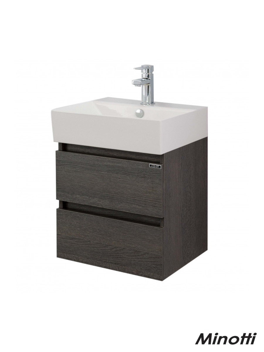 Lavabo sa ormarićem 50cm Lineart Plaza Oak Minotti