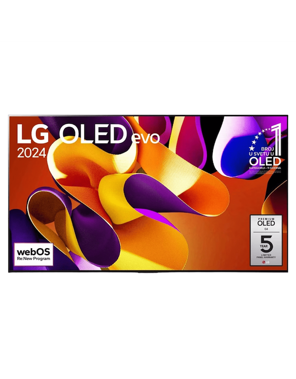 LG OLED65G42LW 65" OLED evo 4K smart webOS crna