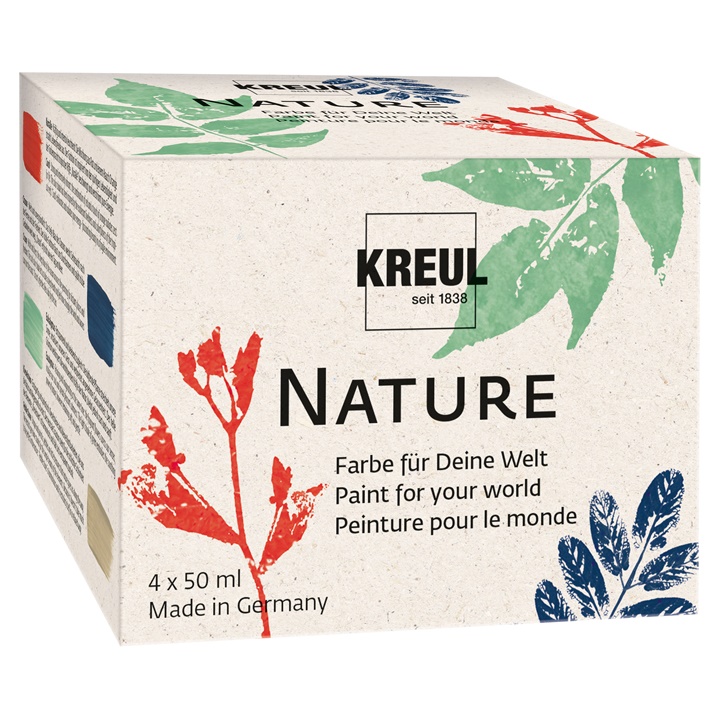 Set prirodnih ekoloških boja NATURE KREUL - 4 komada