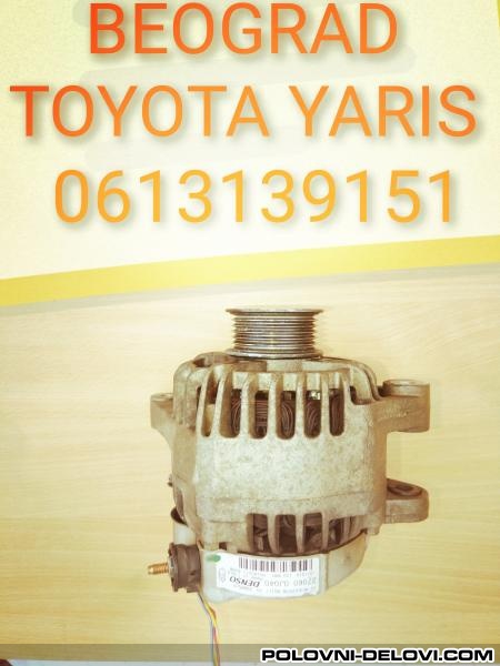 Toyota Yaris Alternator Elektrika I Paljenje