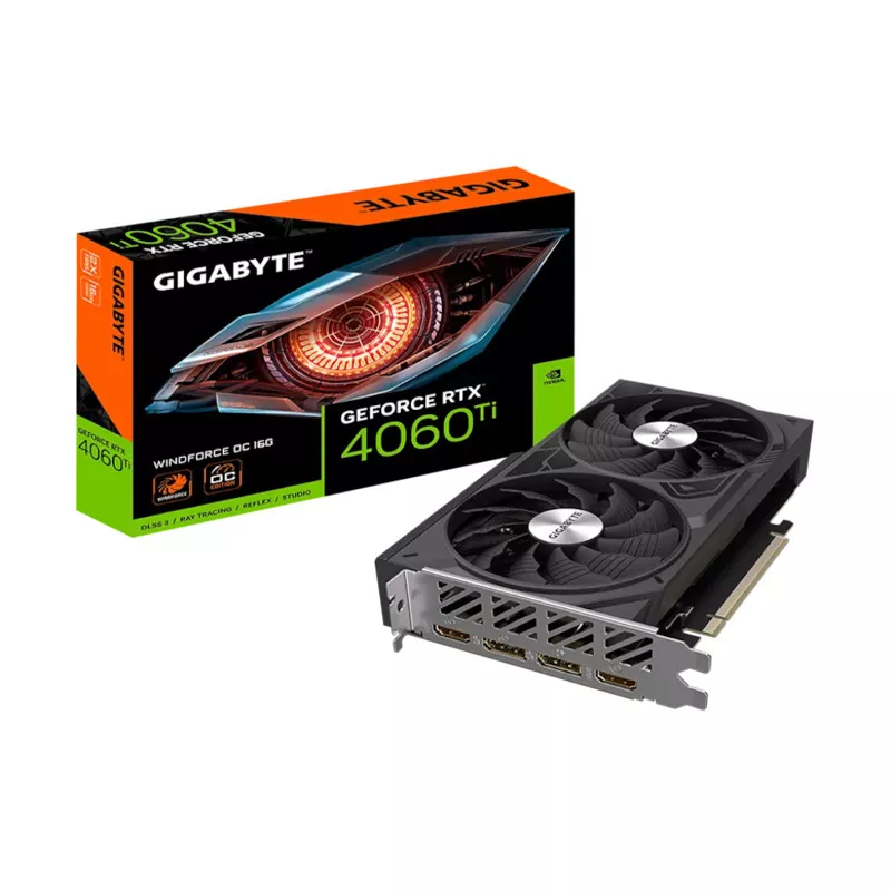 Grafička karta GIGABYTE RTX 4060 GV-N4060D6-8GD NVD/8GB/GDDR6/128bit/crna